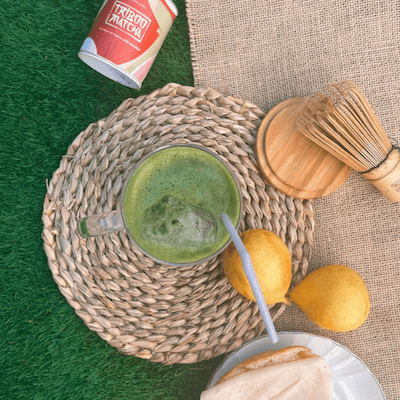 ᐉCómo hacer Matcha Latte frío | Triboo Matcha
